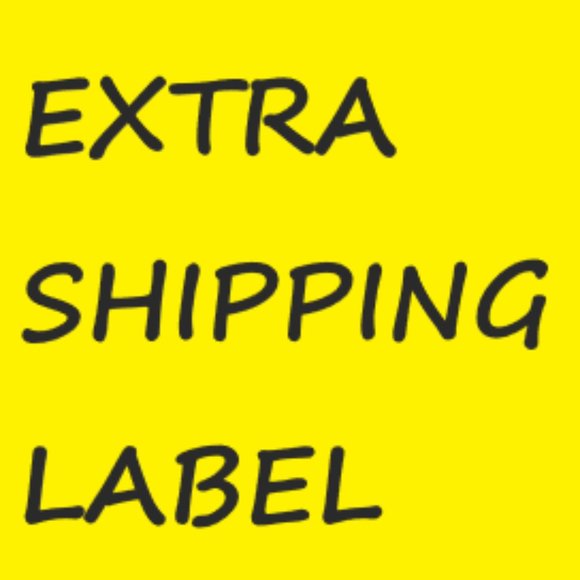 Other | Extra Shipping Label | Poshmark